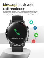 China New High Quality T23 Huawei Style Full Screen Touch Smart Watch With Body Temperature for sale