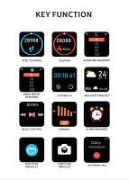 China High Quality M39 Full Screen Touch Smart Watch With IP67 Waterproof for sale