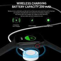 China New HW56  PLUS Top Quality Wireless Charging Bluetooth call smart watch for sale