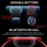 China New HW56  PLUS Top Quality Wireless Charging Bluetooth call smart watch for sale