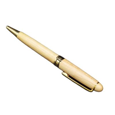 China High End Maple  Wooden Ballpoint Pen Smooth Writing for Teachers ' Day for sale