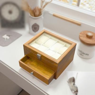 China A Double-layered Packaging Box Crafted From Premium, Customised Rosewood for Ladies' Jewellery for sale