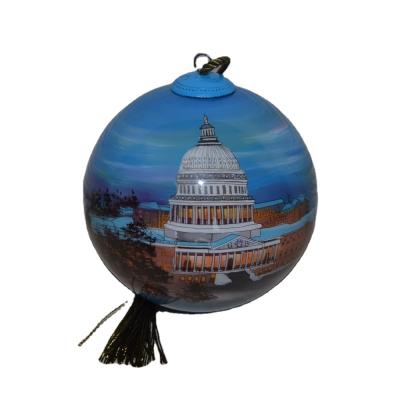 China Wholesale Custom Internally Painted Christmas Glass Balls - Handmade Blown Glass Ornaments OEM/ODM Available for Corporate Gifts for sale