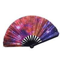 China Professional Chinese Wushu Tai Chi Fan 33cm Large Martial Arts Folding Fan with High Quality Bamboo for Training and Show for sale