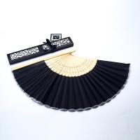 China Handcrafted Bamboo Silk Fans in Assorted Colours As Promotional Gifts for sale