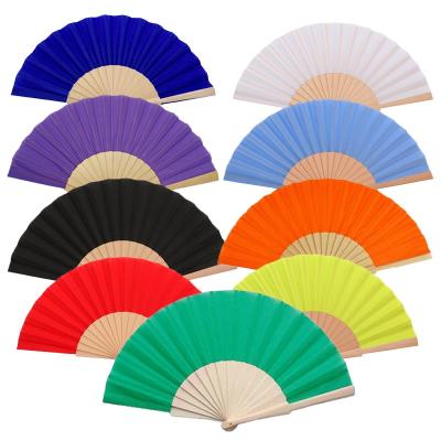China Modern Simple Handmade Solid Wooden Fans  for Wedding Parties and Gifts for sale