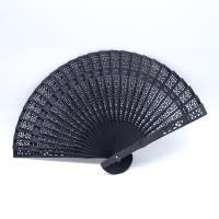 China Best-selling Carved Antique Chinese-style Hanfu Gift: Fully Scented Sandalwood Fan for sale