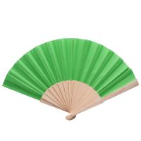China Modern Simple Handmade Solid Wooden Fans  for Wedding Parties and Gifts for sale