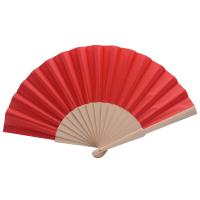 China Modern Simple Handmade Solid Wooden Fans  for Wedding Parties and Gifts for sale
