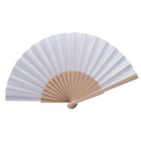 China Modern Simple Handmade Solid Wooden Fans  for Wedding Parties and Gifts for sale