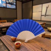 China Chinese Best Selling Painted Folding Fragrance Wood Hand Fan with Sustainable Design for Wedding Decoration for sale