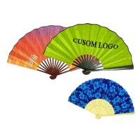 China Personalized Handcrafted Bamboo Fairy Kungfu Hand Fan with Custom Engraving for Music Festival Parties-Gift Souvenir for sale