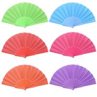 China Plastic Oxford Cloth Handheld Fans Are Available for Customization in Various Styles and Colours for sale