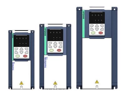 China VEIKONG 220V 5.5KW 7.5KW Variable Frequency Inverter with 25A 32A Triple Output for Motor Control for sale