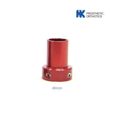 China Aluminum Pediatric Prosthetic Short Pylon Adapter Length 40mm Diameter 22mm for sale