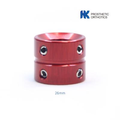 China Aluminum Pediatric Prosthetic Double Head Adapter Length 26mm for sale