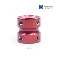 China CE Certified Aluminum Pediatric Prosthetic Double Head Adapter Length 32mm for sale
