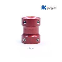 China Aluminum Pediatric Prosthetic Double Head Receiver Length 40mm for sale