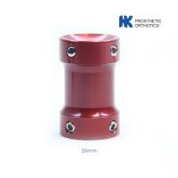 China Aluminum Prosthetic Double Head Adapter For Children Length 50mm for sale