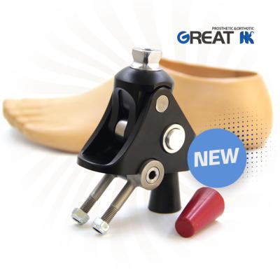 China Prosthetic Heel Height Adjustable Two Hole Foot Adaptor for sale