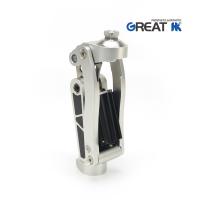 China Prosthetic Geometric Lock Pneumatic Knee Joint with Pyramid Adaptor for sale