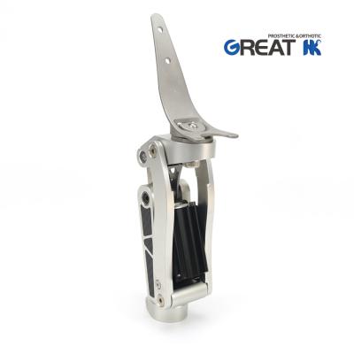 China Prosthetic Geometric Lock Pneumatic Knee Joint For Disarticulation for sale
