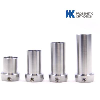 China 45mm-90mm ISO 13485 Stainless Steel Prosthetic Short Adaptor for sale