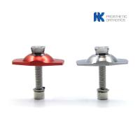 China Titanium GR5 Lower Limb Pediatric Prosthetic Components For SACH Foot Adaptor for sale