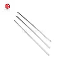 China 801439 IX6 Cutting Blade – Double Hole 310x7x2mm & Single Hole 308x7x2mm for Textile & Lingerie Industry for sale