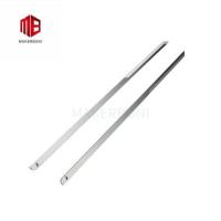 China 801439 IX6 Cutting Blade – Double Hole 310x7x2mm & Single Hole 308x7x2mm for Textile & Lingerie Industry for sale