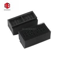 China BLACK 100*50*42 mm High and Normal Nylon Bristle Bricks Cutting Machine Parts For YIN Auto Cutter for sale
