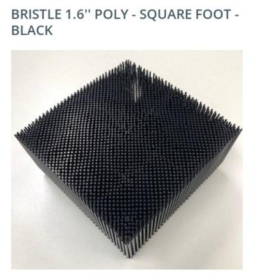 China 92911001 Nylon Bristles – Black Square Foot Poly Auto Cutter Bristle for Gerber GT7250 for sale