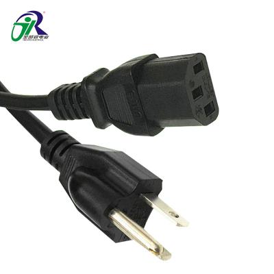 China Underground American Plugs SPT-1 18AGW Flat Electrical Extension Cord 3 Pin Socket With Connector for sale