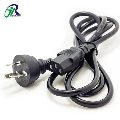 China Underground Wholesale Electrical Round Pin 0.75mm2 3 Pin Australian Plug Bending for sale
