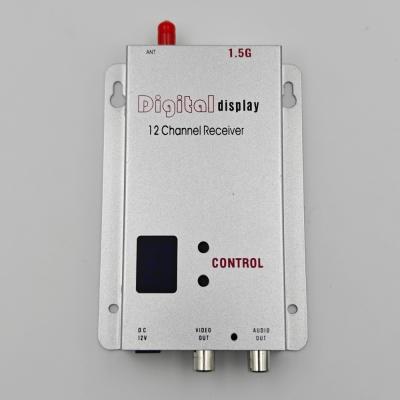 China 1.5GHz FPV Video Receiver Low Power Design 12 Channels 1405MHz-1680MHz for sale