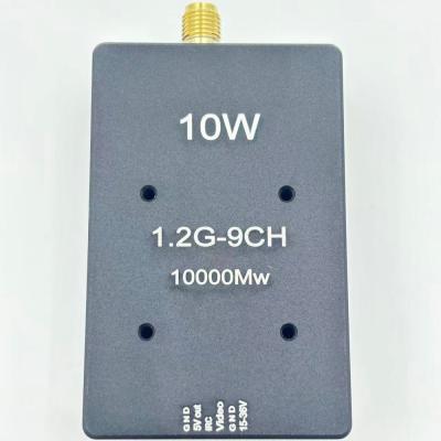 China KH-12A10T 15 channels 10W adjustable power (25mW-10W) 1080-1360MHz frequency range VTX for sale