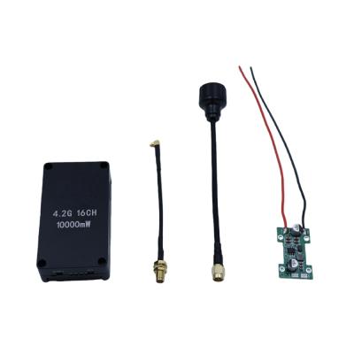 China 4.2GHz Wireless Video Transmitter 4155MHz-4530MHz 7-32V Input Voltage For Industrial for sale
