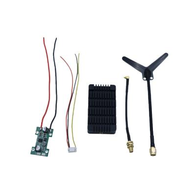 China VTX 1.5GHz 8-10W 12CH Adjustable High Power 1.5GHz Video Transmitter for Drone Image Transmission with 12 Channels and Wide Frequency Range for sale