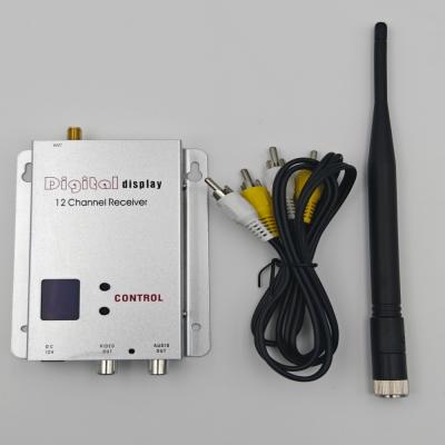 China Industrial Grade 1.2GHz Full Band Receiver 12 Channels Video Receiver 910MHz-1360MHz VRX for sale