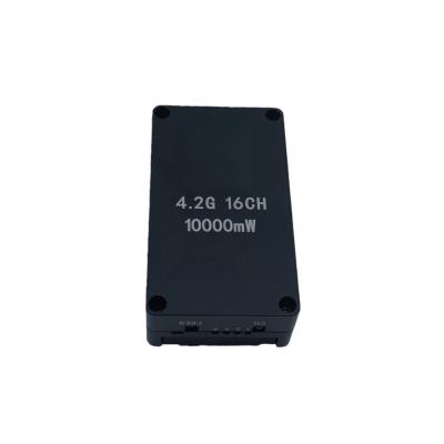China 4.2GHz 8-10W RF Power 15CH High-Performance Analog Video Transmitter for Professional Wireless Transmission for sale