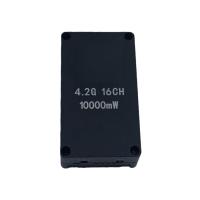 China 4.2GHz Wireless Video Transmitter With 4155MHz-4530MHz Band 8-10W Power Lightweight Design for sale
