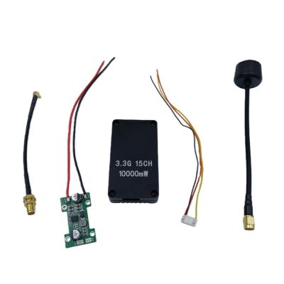 China Stable Signal 3.3GHz FPV VTX with Adjustable Power Output and 3025MHz-3375MHz Frequency Range for sale