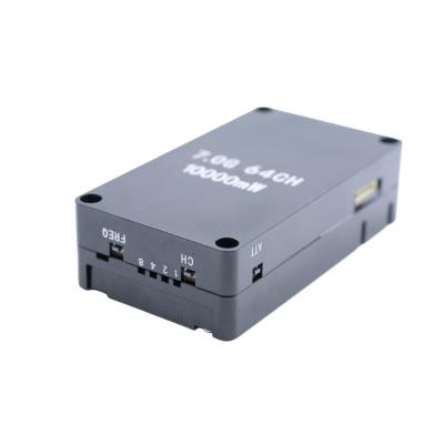 China 8-10W Power Supply 7.0GHz  8-10W 64CH Video Transmitter for Long Distance Transmission and High Power Output for sale