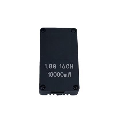 China 1.8GHz High Power Video Transmisster 8-10W 15CH For Long Distance Transmission for sale