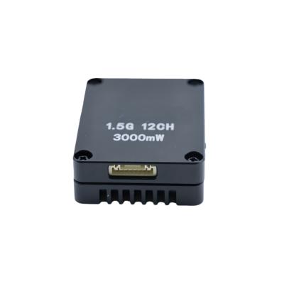China 1.5GHz 12 Channels Wireless Video Transmitter 4W Professional Interference Free for sale