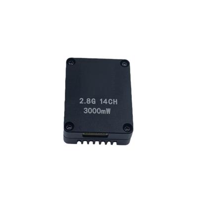 China 2.8GHz 3W 14CH 7-32V Low Latency Video transmission With Power Adjustable 3W 200MW 400MW 800MW 1600MW 3000MW PFV VTX for sale
