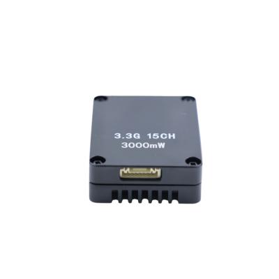 China 3.3GHz 3W 15CH Frequency Range 3025MHz-3375MHz Long Distance Transmission for sale