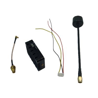 China 3.7GHz 16CH Long Distance High Power Video Transmitter  3705MHz-4080MHz 7-32V FPV VTX for sale