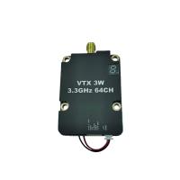 China High-performance 3.3GHz FPV VTX Video Transmitter with Adjustable Power Output and 3060MHz–3500MHz Frequency for sale