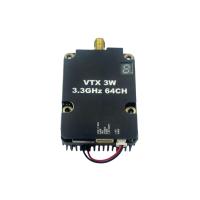 China 3.3GHz 3W Variable Power Output Wireless Video Transmitter Module for Drones for sale